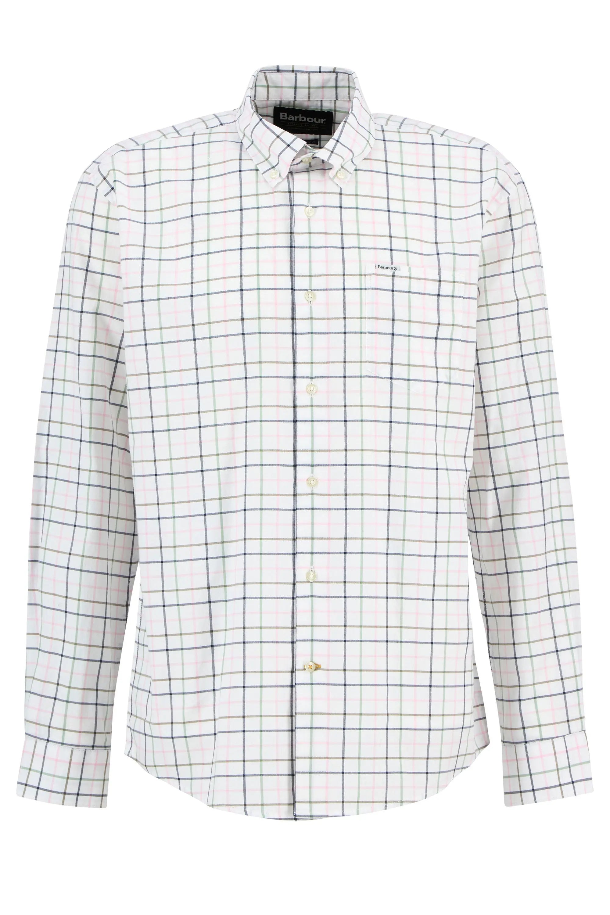BARBOUR CASWELL TATTERSALL SHIRT PINK – Michael Stewart