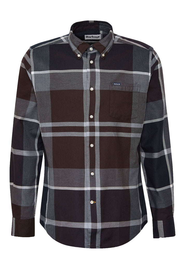 Barbour Dunoon Shirt Midnight Oak – Michael Stewart