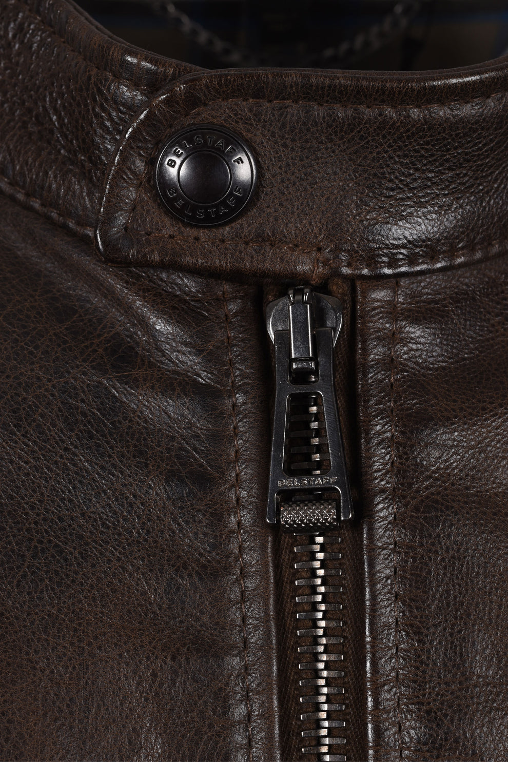 Belstaff Outlaw Leather Jacket Dark Earth – Michael Stewart