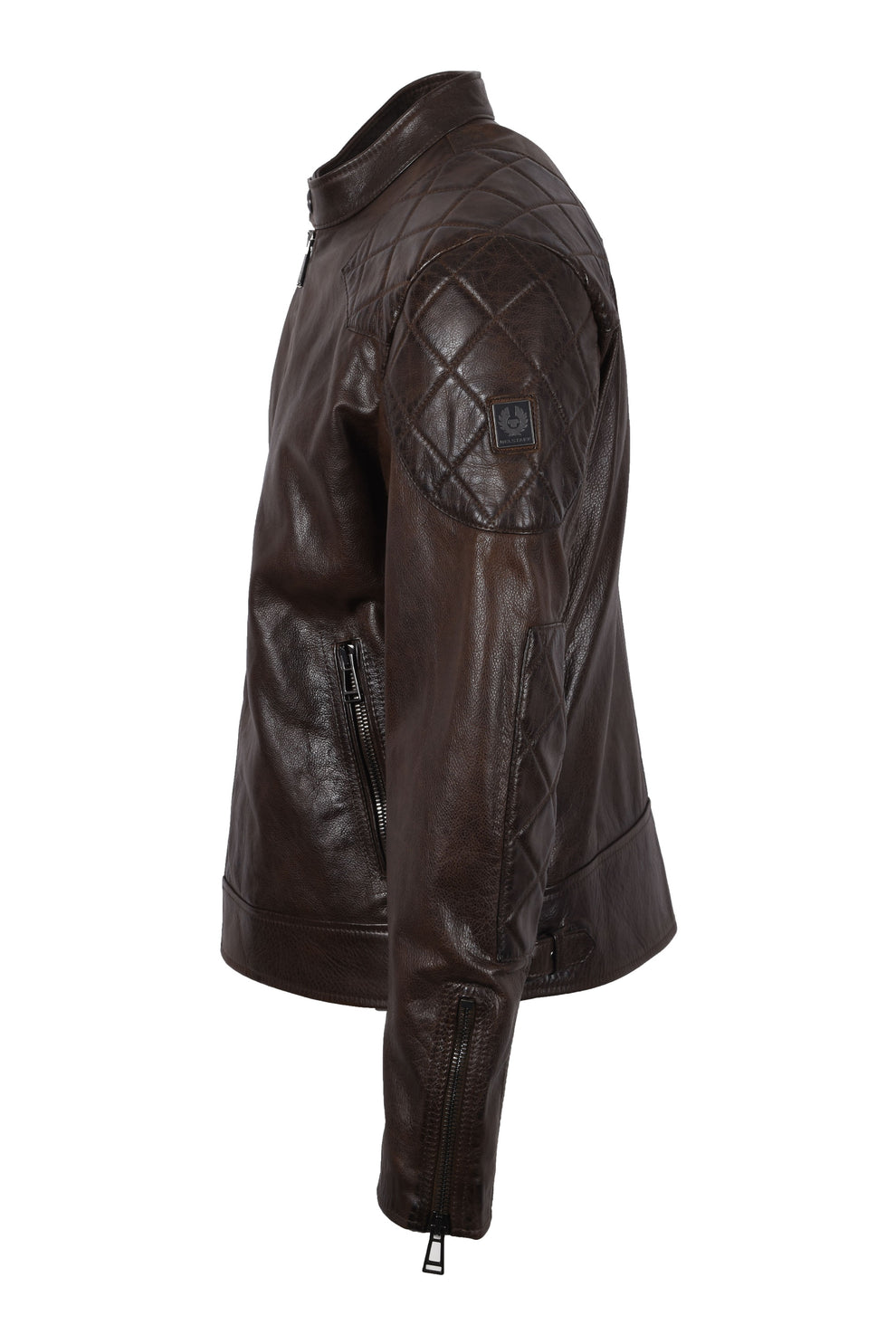 Belstaff Outlaw Leather Jacket Dark Earth – Michael Stewart