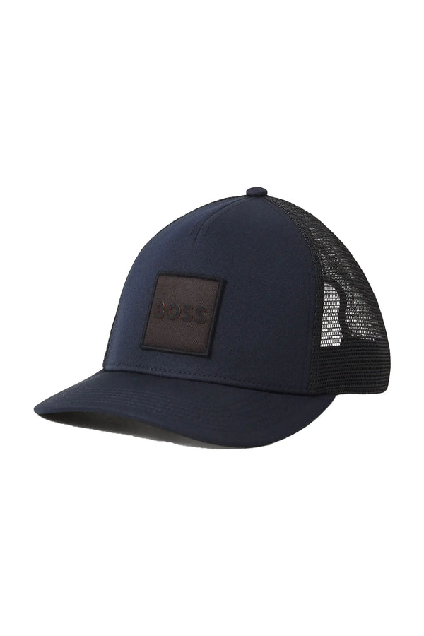 Boss Orange ELLIOT TRUCKER CAP DARK BLUE – Michael Stewart