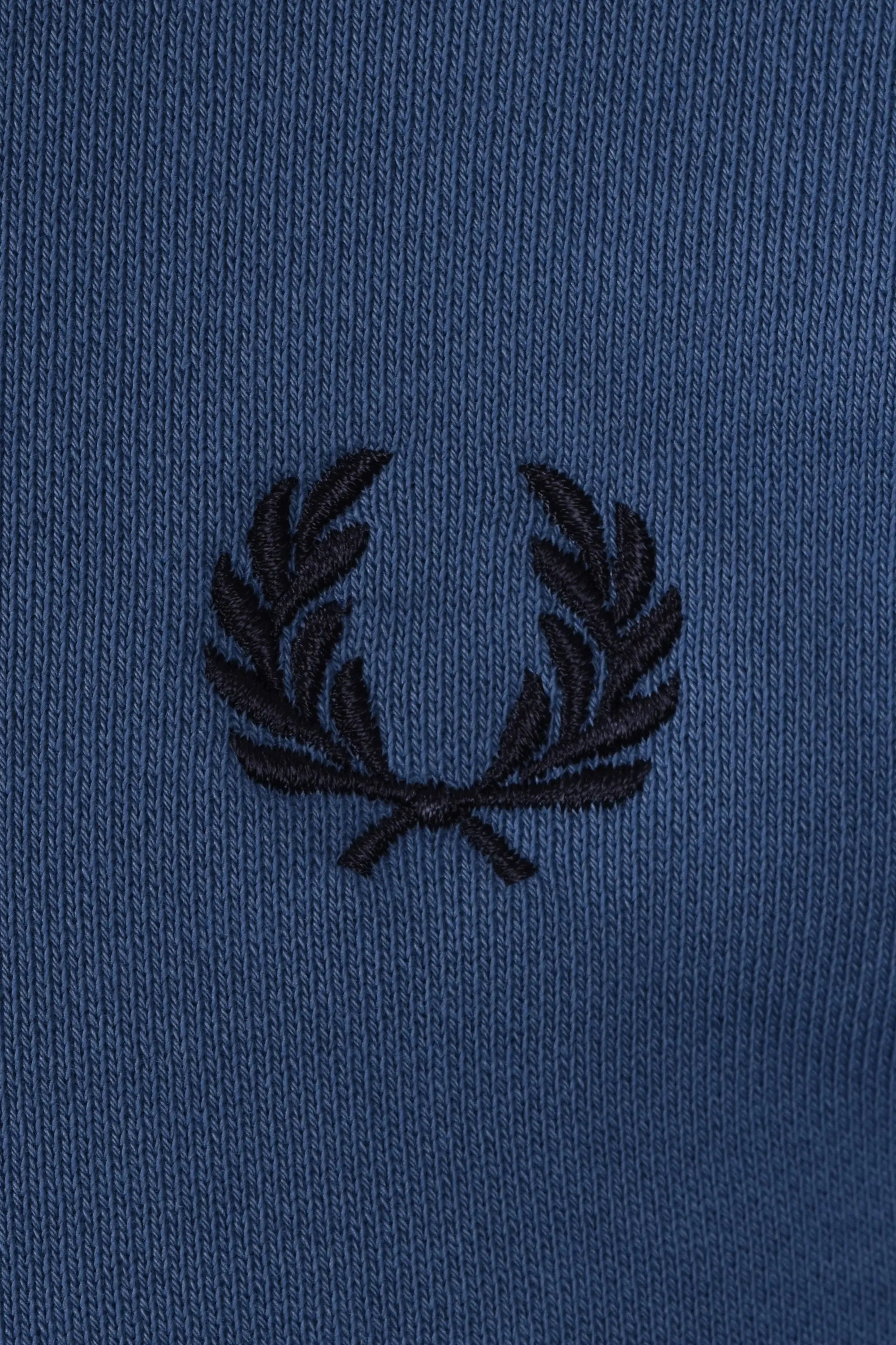 FRED PERRY HALF ZIP SWEATSHIRT ACE BLUE/WHITE/TENNIS BLUE – Michael Stewart