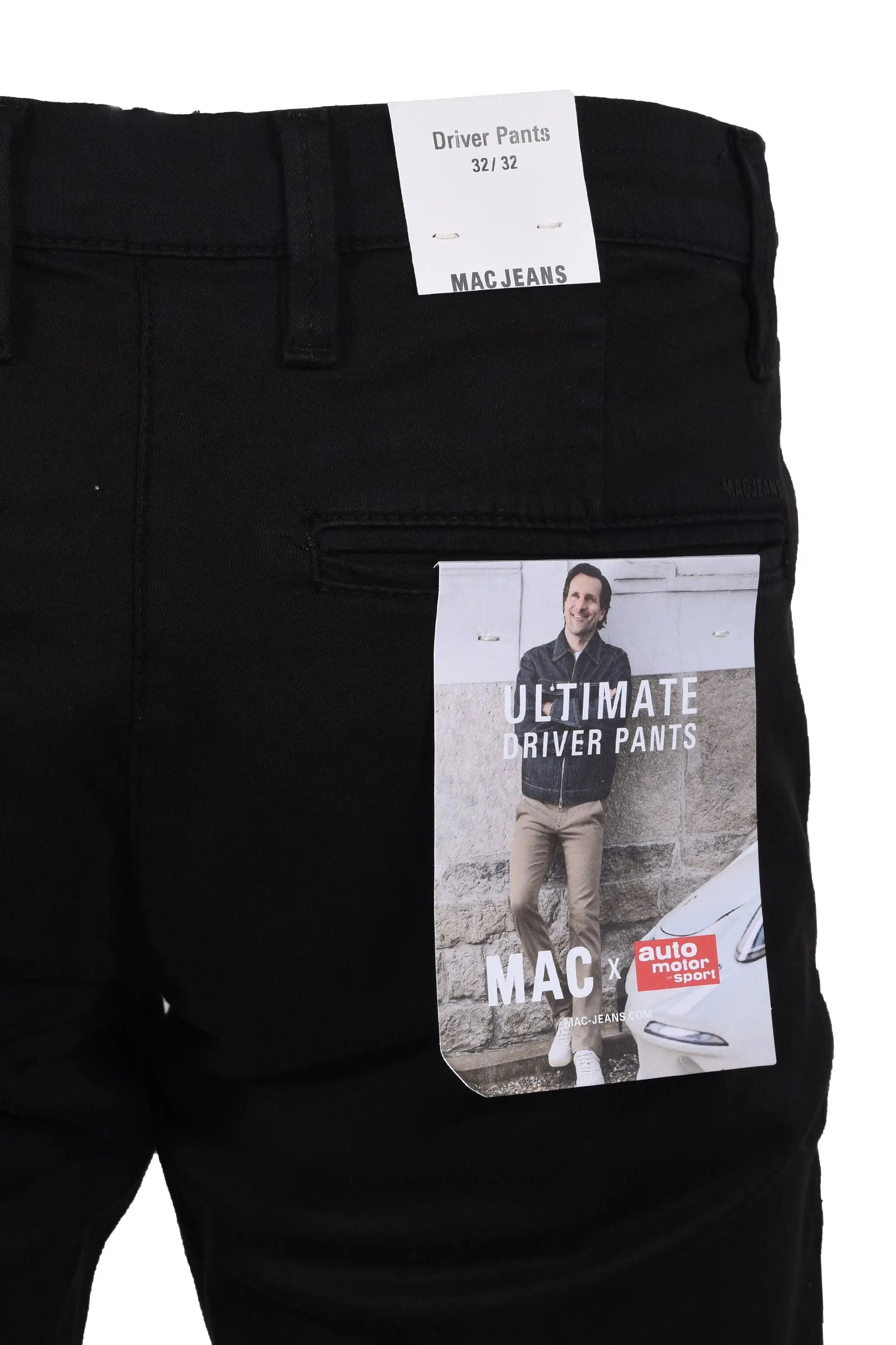 MAC DRIVER CHINO BLACK – Michael Stewart