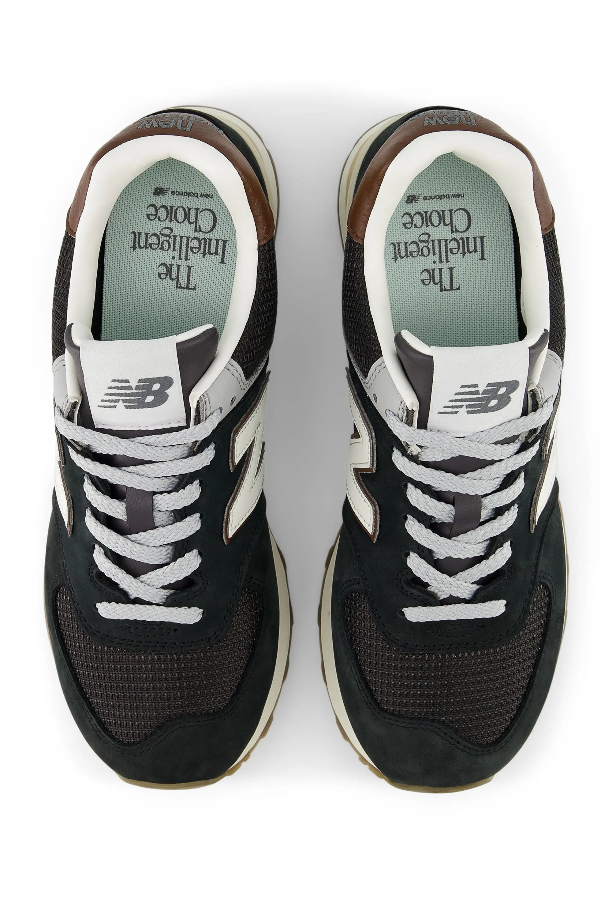 NEW BALANCE 574 TRAINER BROWN/DARK SILVER – Michael Stewart