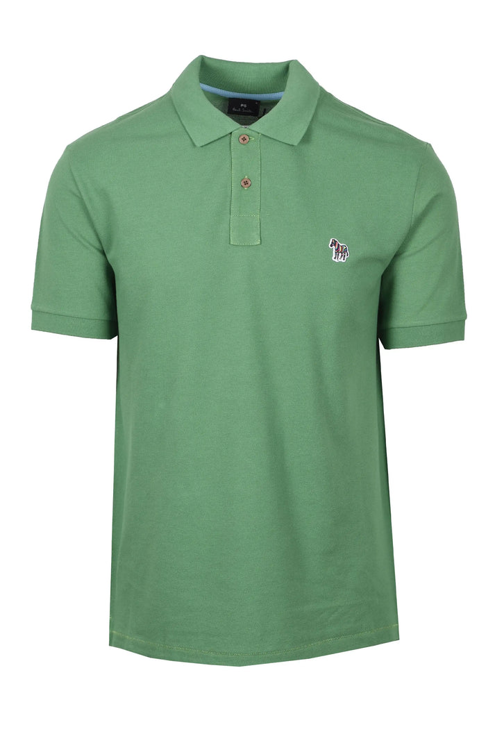 Paul Smith Reg Fit SS Polo Zebra Green – Michael Stewart