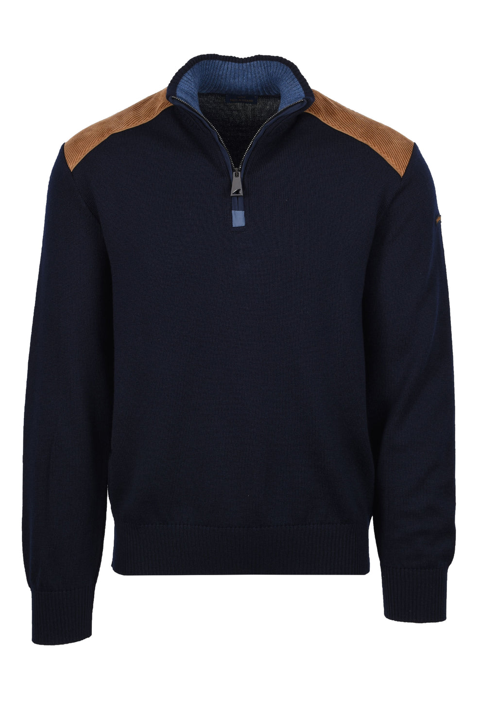 Paul & Shark Half Zip Knitwear navy – Michael Stewart